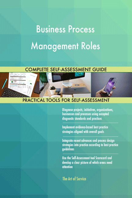 Business Process Management Roles Toolkit