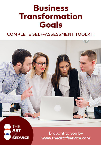 Business Transformation Goals Toolkit