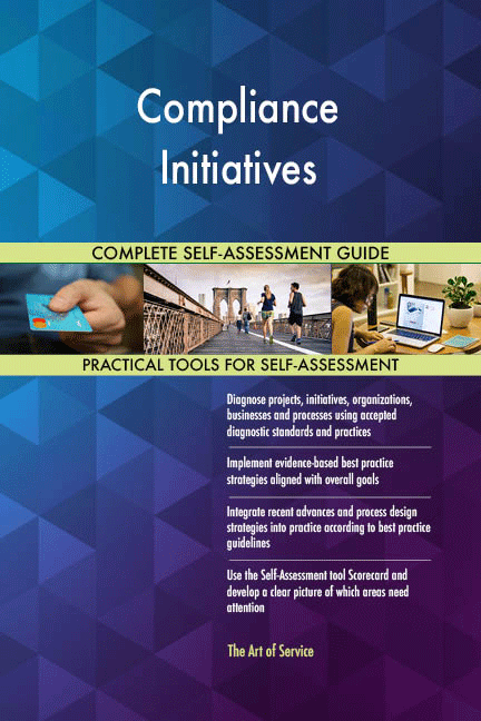 Compliance Initiatives Toolkit