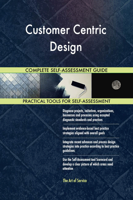 Customer Centric Design Toolkit