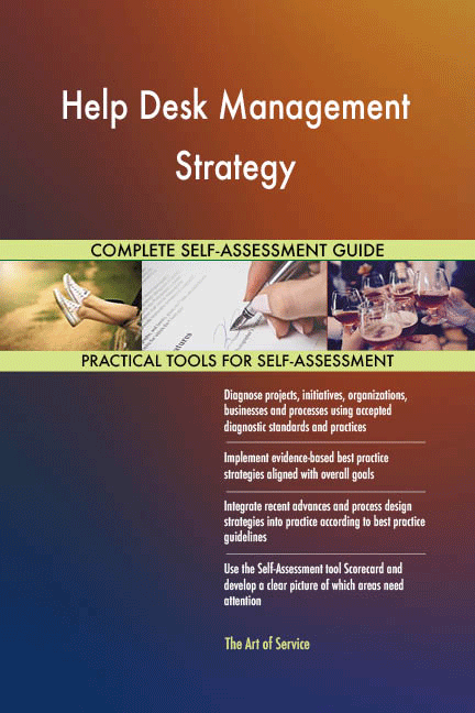 Help Desk Management Strategy Toolkit