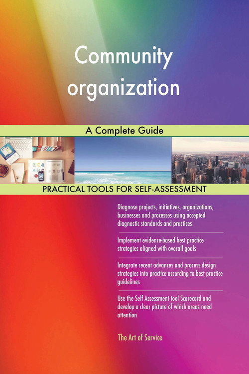 9780655184508 Community organization A Complete Guide by Blokdyk, Gerardus