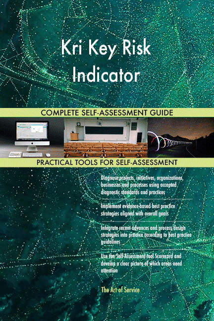 Kri Key Risk Indicator Toolkit