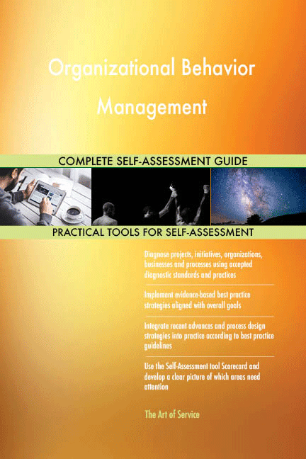 Organizational Behavior Management Toolkit