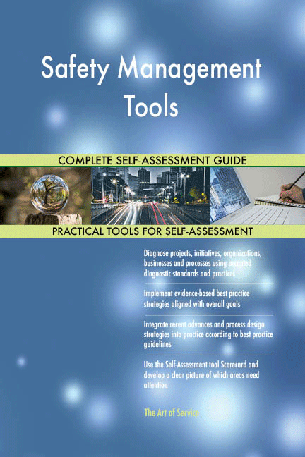 Safety Management Tools Toolkit
