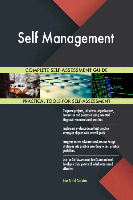 Self Management Toolkit