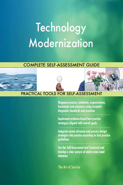 Technology Modernization Toolkit