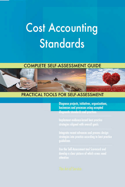 Cost Accounting Standards Toolkit