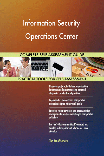 Information Security Operations Center Toolkit