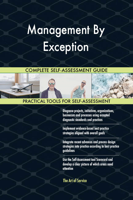 Management By Exception Toolkit