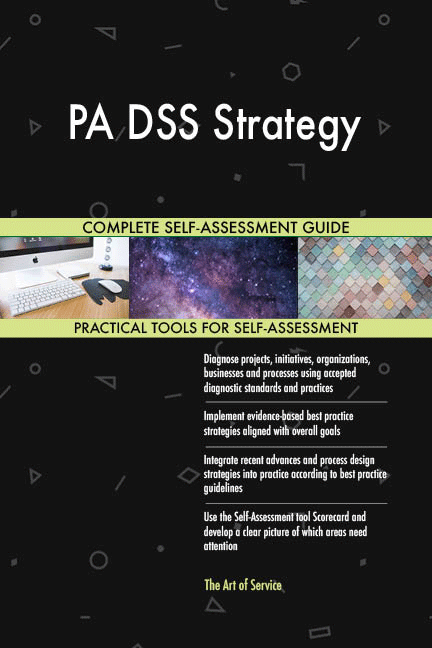 PA DSS Strategy Toolkit