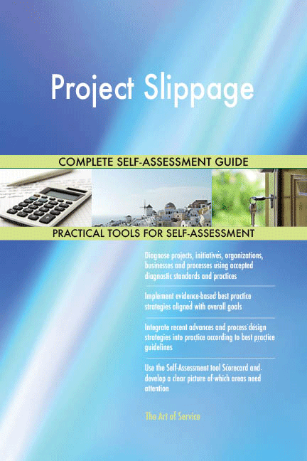 Project Slippage Toolkit