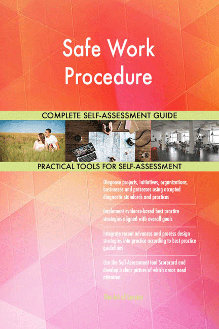 Safe Work Procedure Toolkit