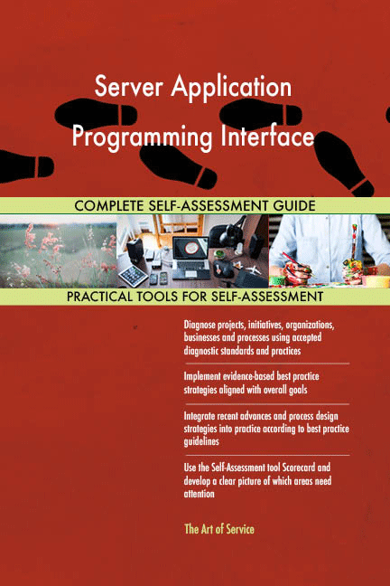 Server Application Programming Interface Toolkit