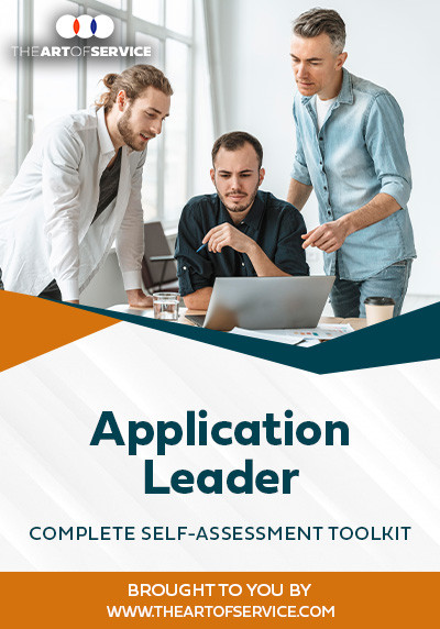 Application Leader Toolkit