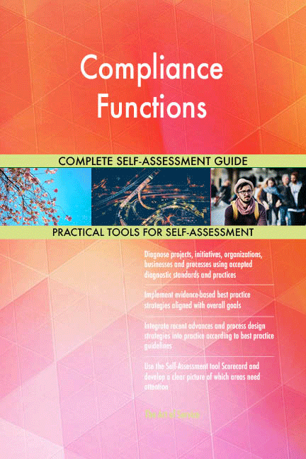 Compliance Functions Toolkit