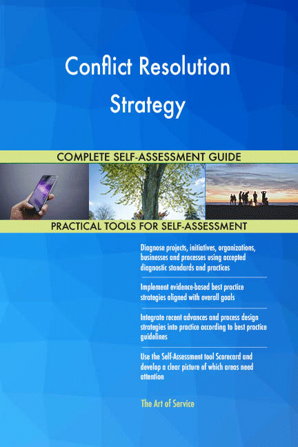 Conflict Resolution Strategy Toolkit