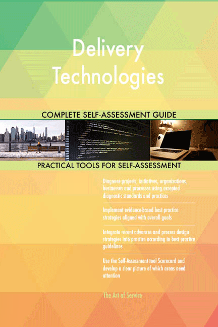 Delivery Technologies Toolkit