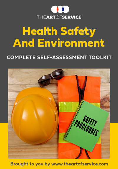 Health Safety And Environment Toolkit
