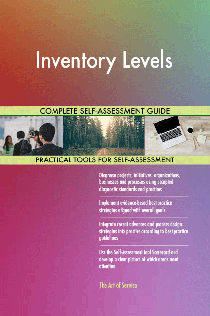 Inventory Levels Toolkit