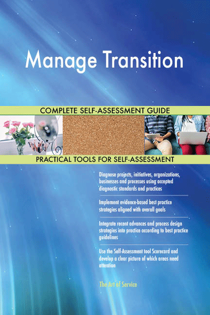 Manage Transition Toolkit