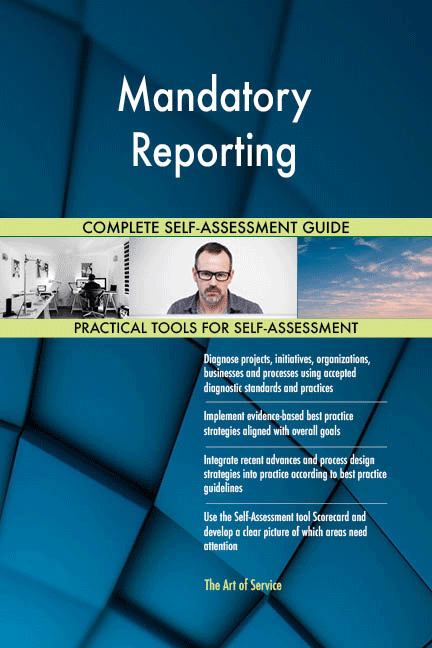 Mandatory Reporting Toolkit