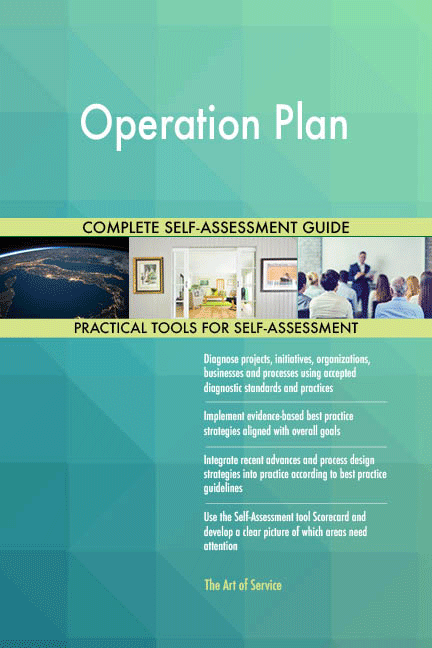Operation Plan Toolkit