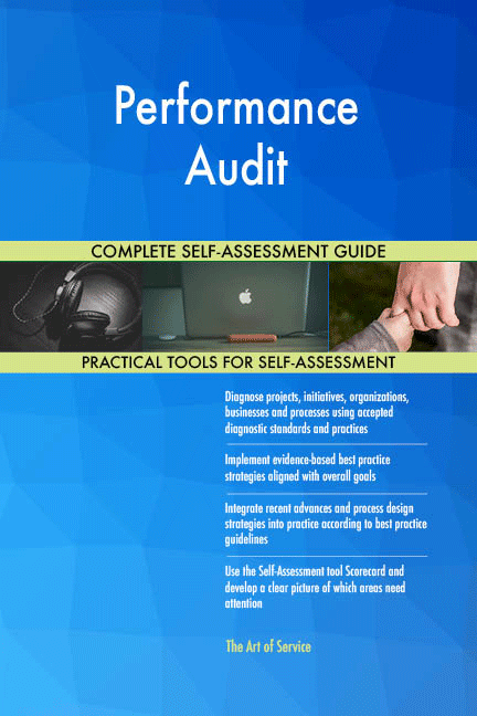 Performance audit Toolkit