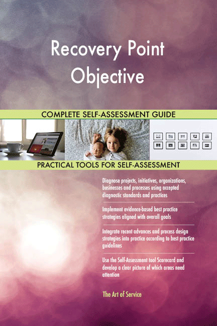 Recovery Point Objective Toolkit