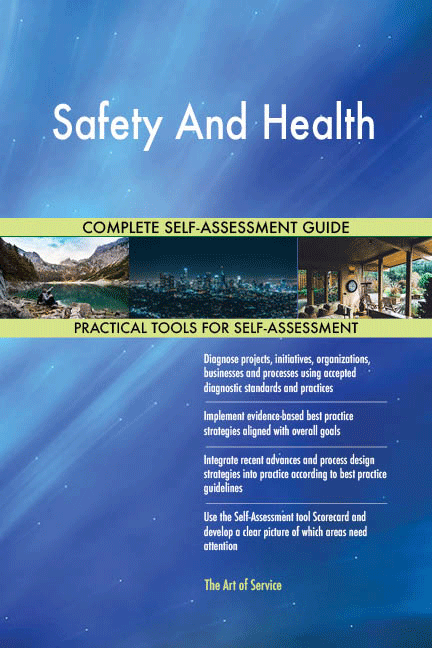 Safety And Health Toolkit