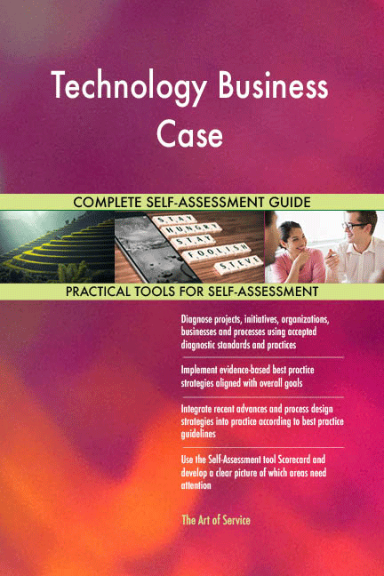 Technology Business Case Toolkit