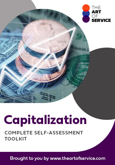 Capitalization Toolkit