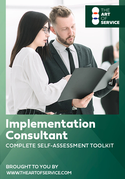 Implementation Consultant Toolkit