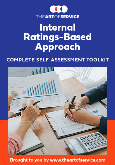 Internal Ratings Based Approach Toolkit