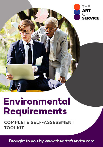 Environmental Requirements Toolkit