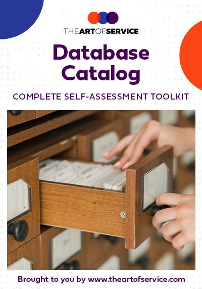 Database Catalog Toolkit