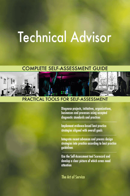 Technical Advisor Toolkit