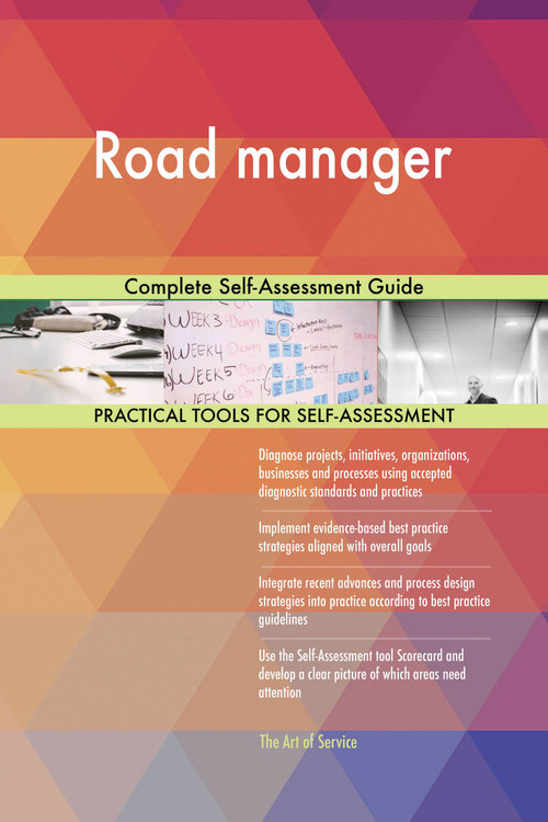 9780655300793 Road manager Complete Self-Assessment Guide by Blokdyk ...