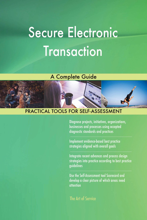 9780655317647 Secure Electronic Transaction A Complete Guide by Blokdyk ...