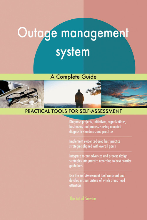 9780655320012 Outage management system A Complete Guide by Blokdyk ...