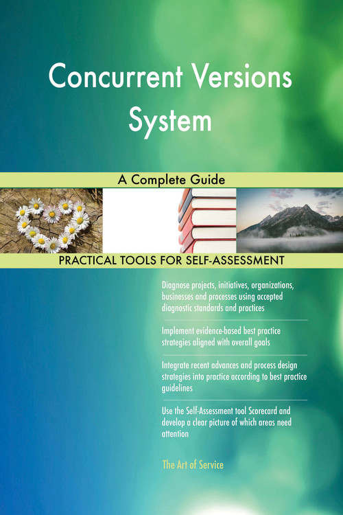 9780655323778 Concurrent Versions System A Complete Guide by Blokdyk ...