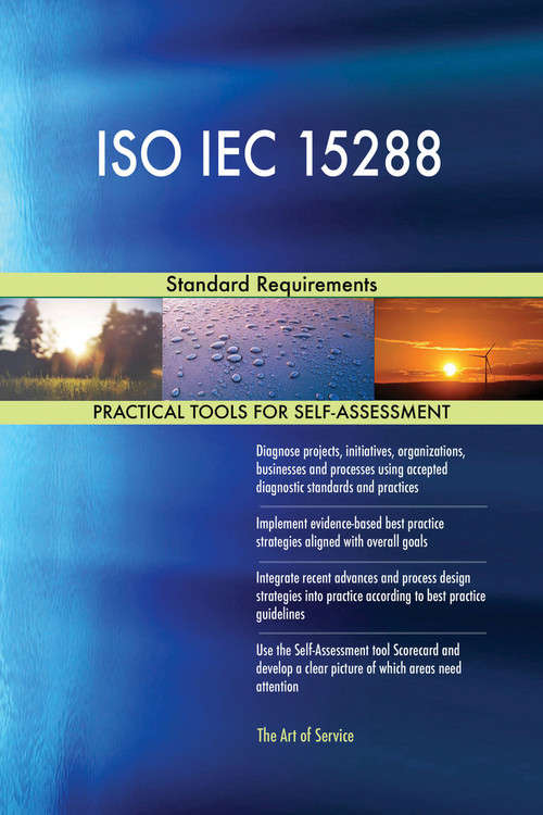 9780655328889 ISO IEC 15288 Standard Requirements by Blokdyk, Gerardus