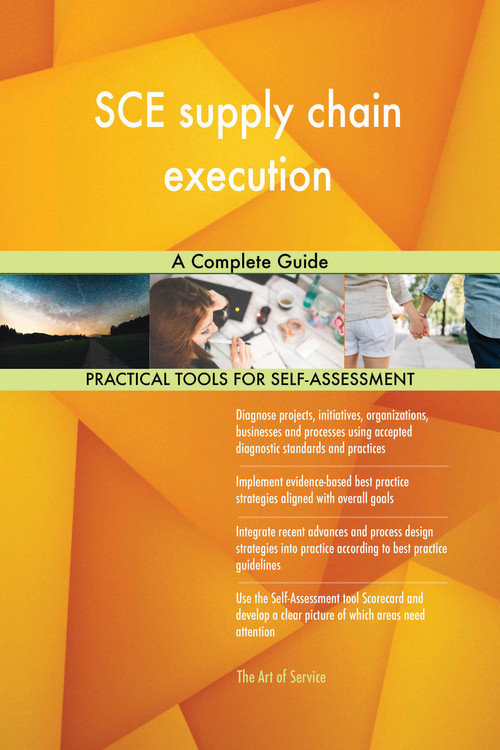 9780655338079 SCE supply chain execution A Complete Guide by Blokdyk ...