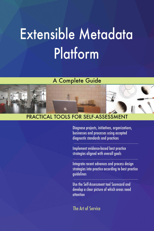9780655339786 Extensible Metadata Platform A Complete Guide by Blokdyk ...