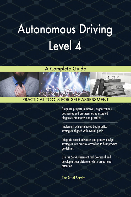 9780655403814 Autonomous Driving Level 4 A Complete Guide by Blokdyk ...