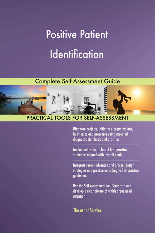 9780655413929 Positive Patient Identification Complete Self-Assessment ...