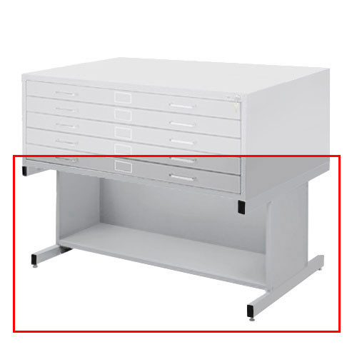 Safco Open Flat File Base Gray Finish 4979GRR Free Shipping!