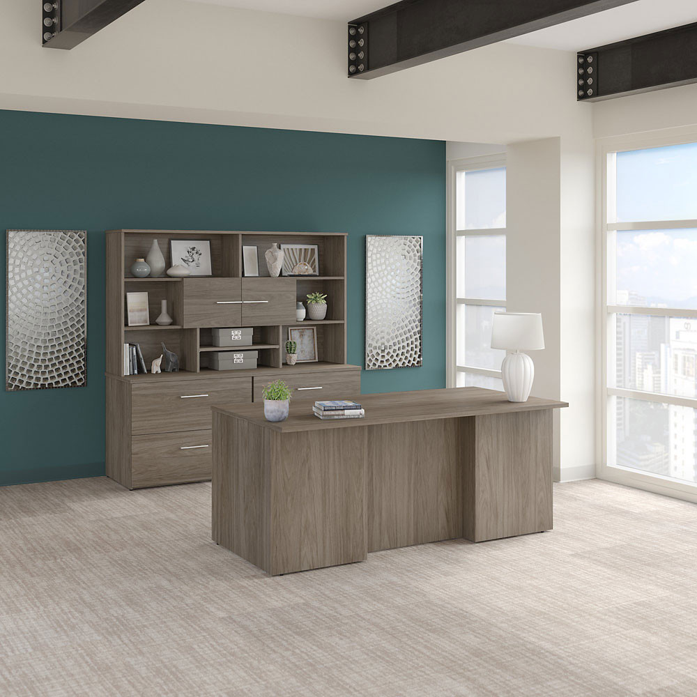Bush Business Furniture Office 500 Executive Desk 72" Packcage Modern ...