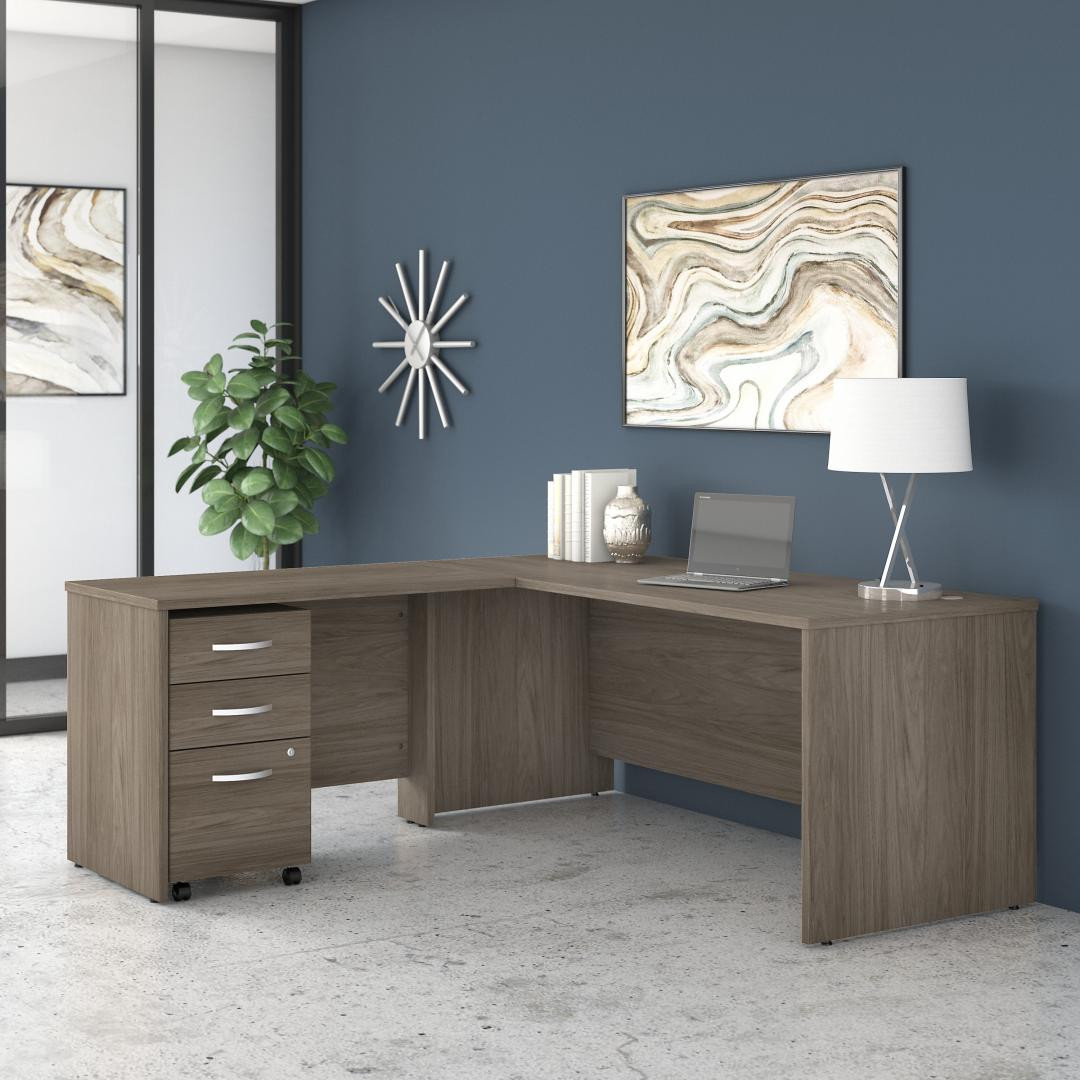 Bush Business Furniture Studio C Desk L-Shaped Package 72" Modern ...