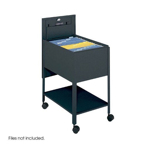 Safco 5363 Extra Deep Legal-Size Mobile Tub File with Shelf Free Shipping!